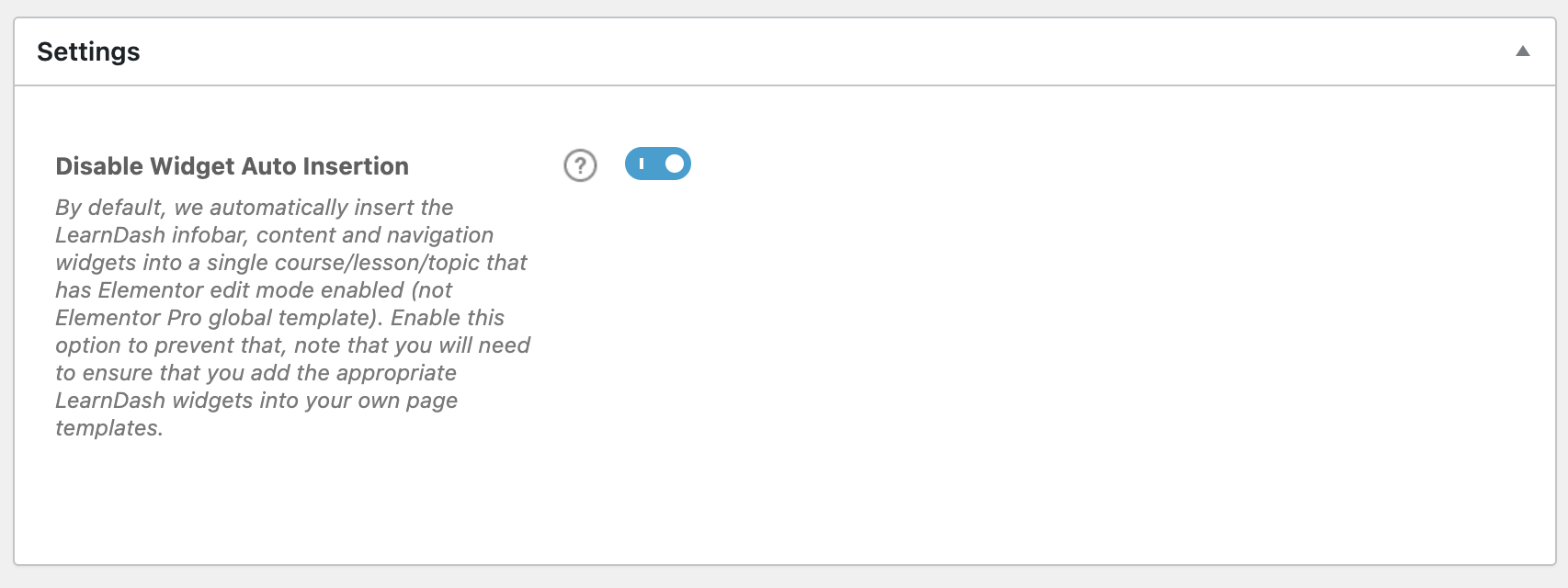 LearnDash Elementor Addon - LearnDash Support
