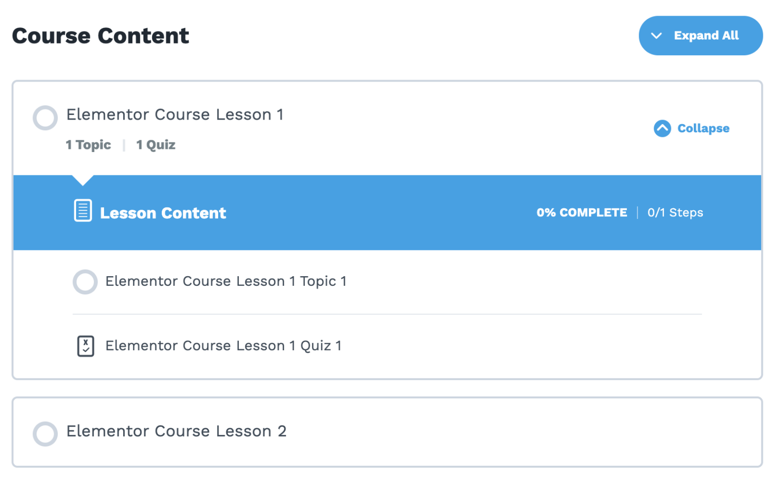 LearnDash Elementor Addon - LearnDash Support