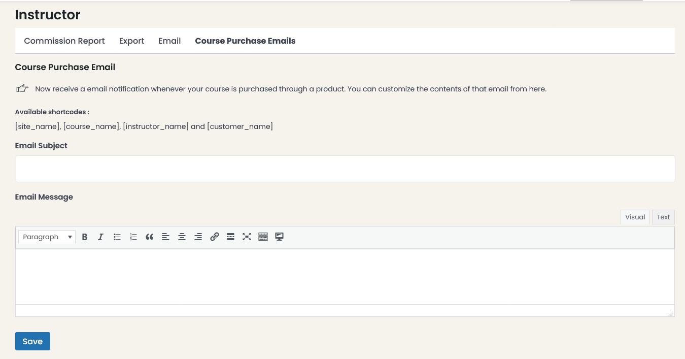 Instructor Role Email Settings - LearnDash Support