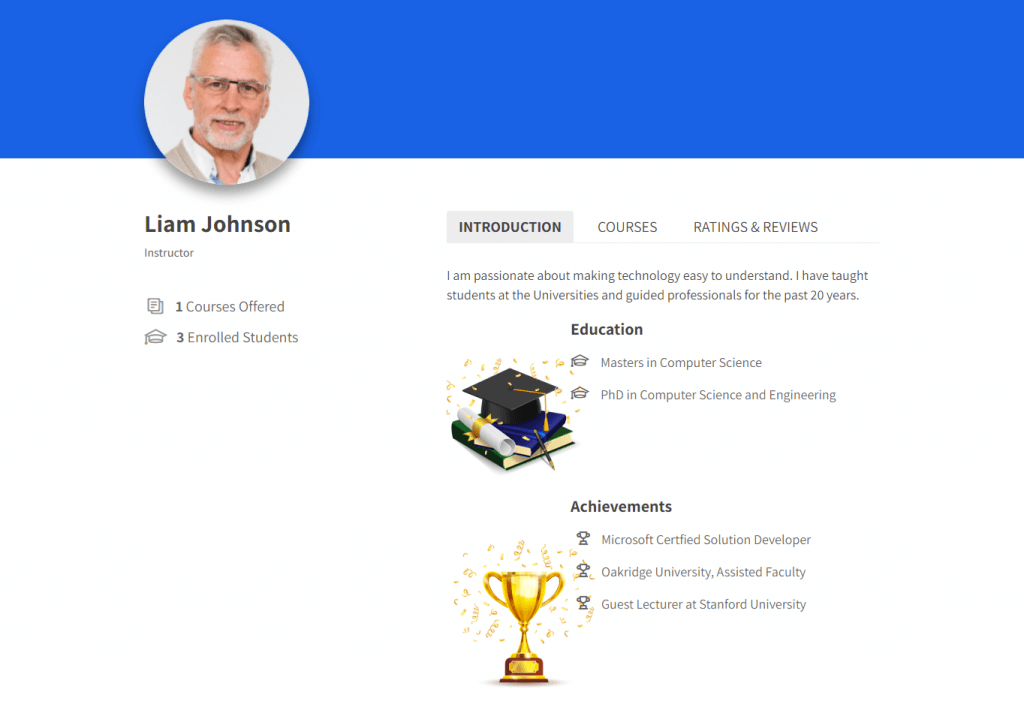 Instructor Profile - LearnDash Support